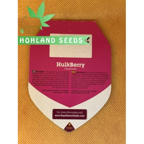Hulk Berry - Семена конопли - Hohlandseeds
