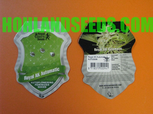 Royal AK Automatic - Семена конопли - Hohlandseeds